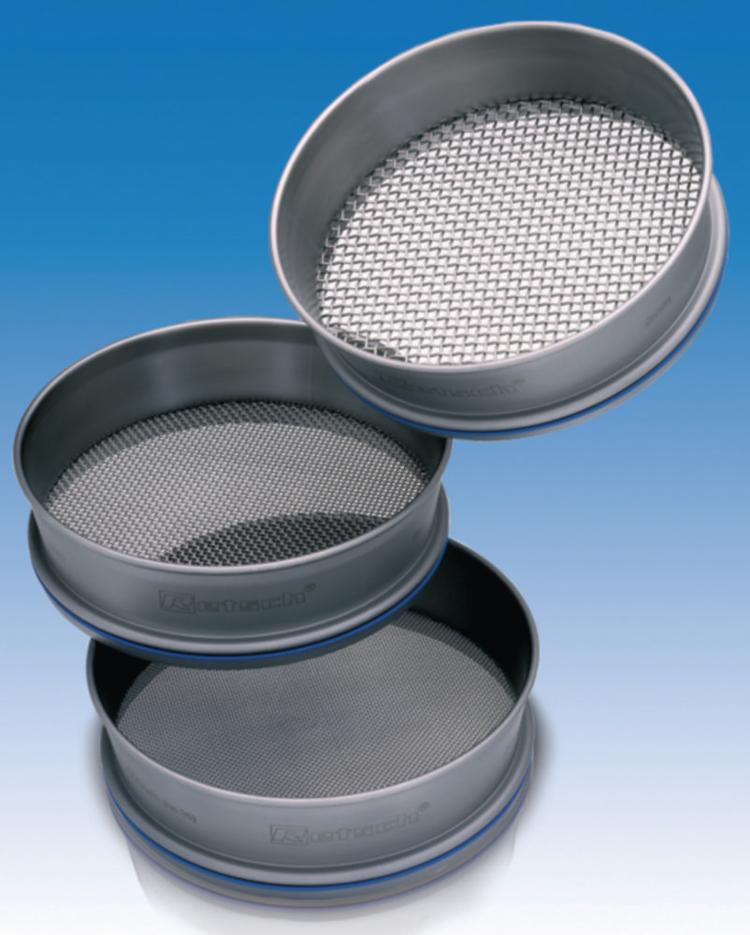 Retsch Test Sieve 200x25 mm, 90 µm - Stainless Steel Sieve for Fine ...