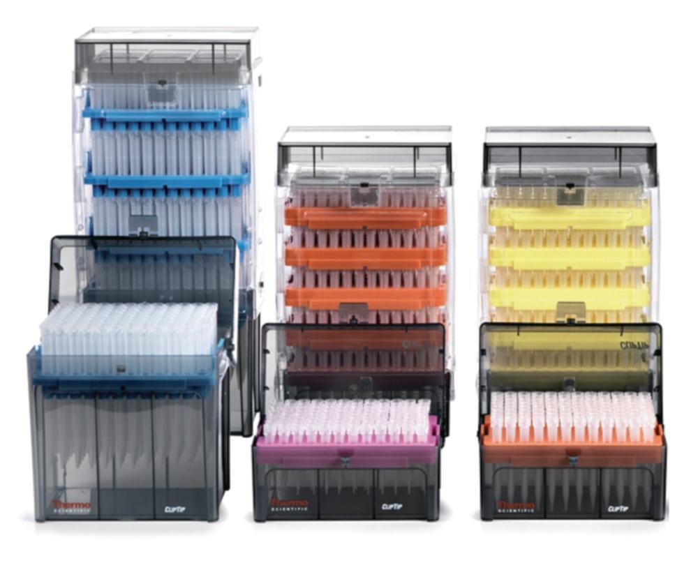 Thermo Finn Pipette Tips ClipTip 1000 Refills, 100-1000µL, 63mm, Pack ...